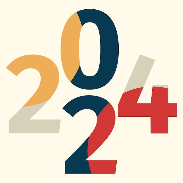 Modern 2024 Typography in Bold Retro Colors | Jiffy Designs