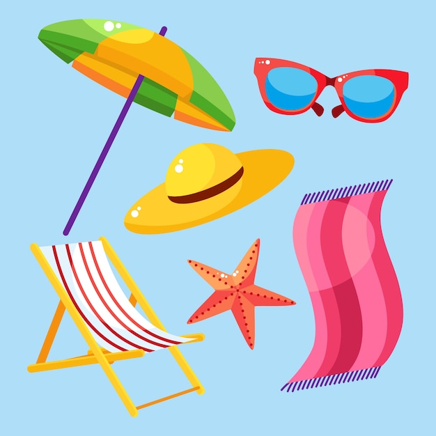 Vibrant Summer Essentials Collection: Beach Accessories Galore | Jiffy Designs