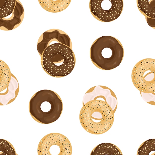 Delightful Chocolate Donuts with Intricate Lace Patterns | Jiffy Designs