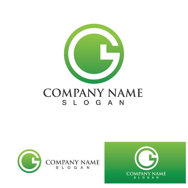 Sleek and Modern Green Circle Logo Design | Jiffy Designs