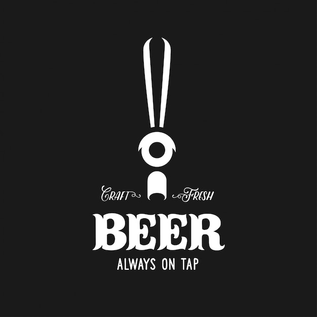 Iconic Beer Logo with Playful Typographic Design | Jiffy Designs