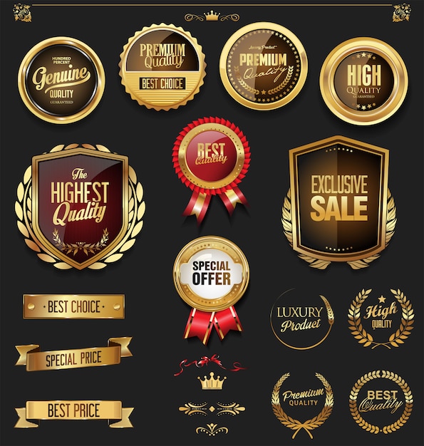 Elegant Collection of Premium Quality Badges and Seals | Jiffy Designs