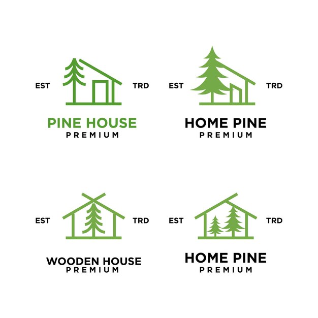 Versatile Pine-Themed Graphic Collection for Diverse Applications | Jiffy Designs