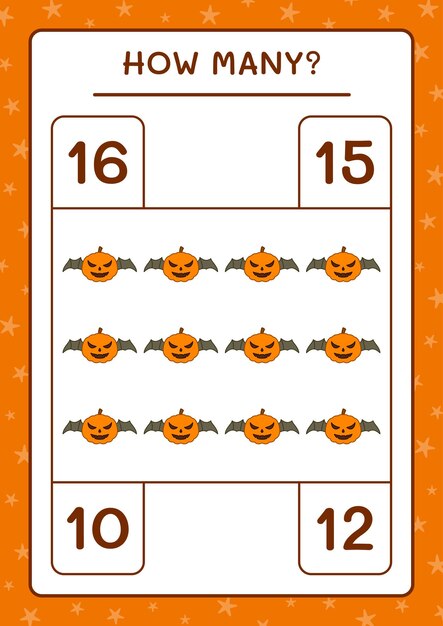 Counting Halloween Pumpkins and Bats | Jiffy Designs