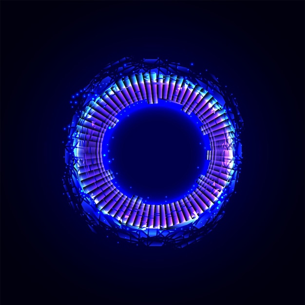 Mesmerizing Neon Vortex: A Hypnotic Spiral of Radiant Energy | Jiffy ...