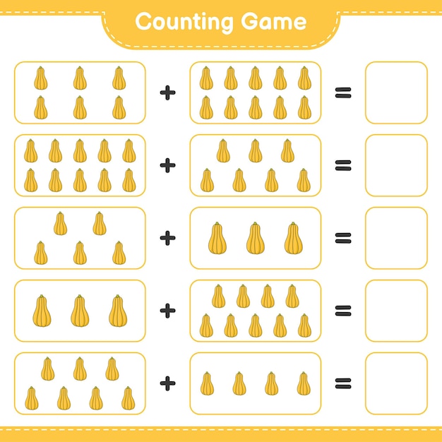 Charming Pear Counting Game for Kids | Jiffy Designs