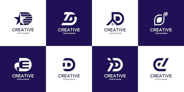 Creative Monogram Logos: Sleek and Versatile Branding Designs | Jiffy ...