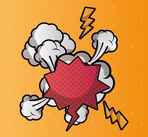 Vibrant Explosion of Retro Pop Art Shapes | Jiffy Designs