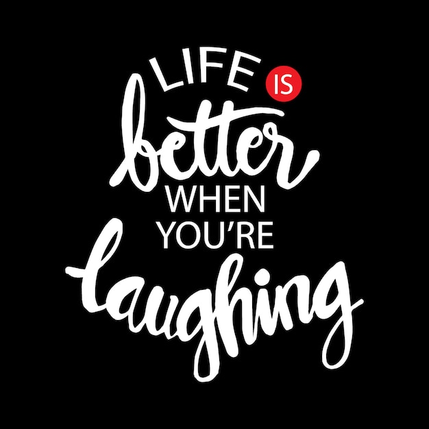Uplifting Typographic Design with Inspiring Life Motto | Jiffy Designs