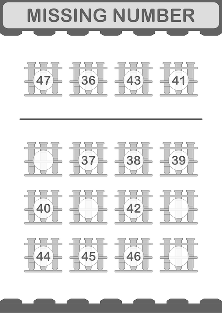 Engaging Visual Puzzle: Find the Missing Number in the Sequence | Jiffy ...