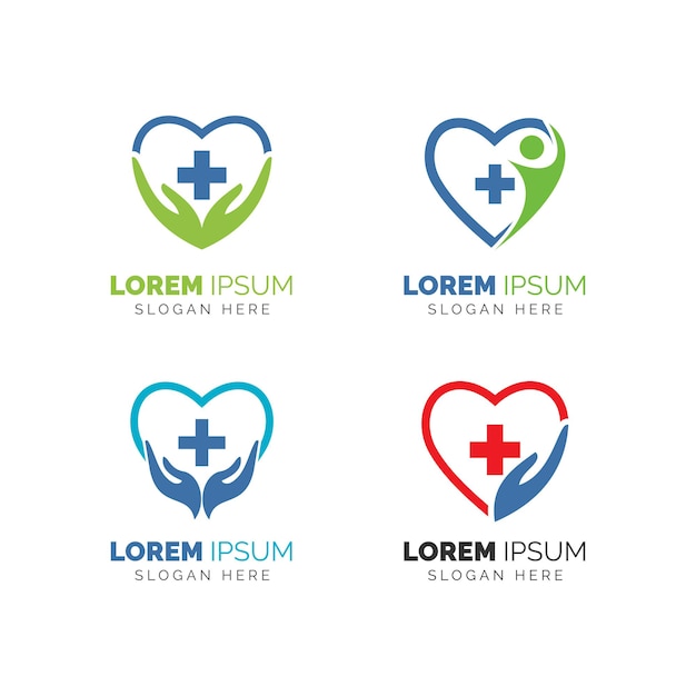 Vibrant Heart-Shaped Medical Symbols in Nature-Inspired Designs | Jiffy ...
