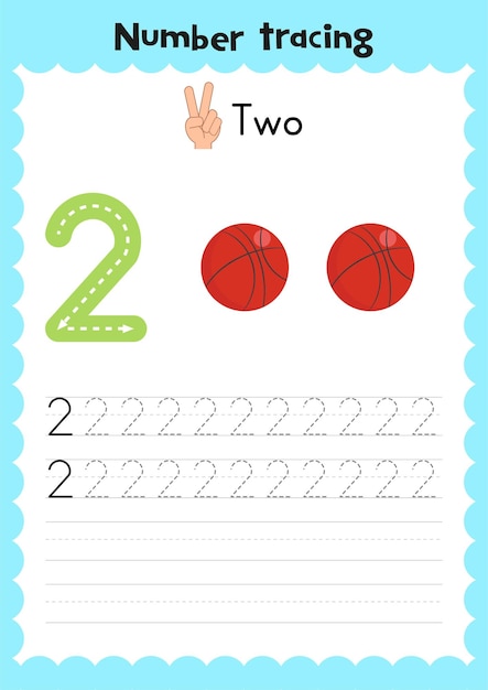 Engaging Number Tracing Activity for Young Learners | Jiffy Designs
