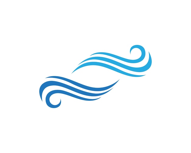 Elegant Blue Wavy Swirls Graphic Design | Jiffy Designs