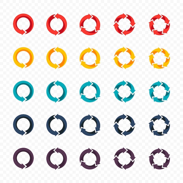 Vibrant Circular Symbols in Primary and Pastel Hues | Jiffy Designs