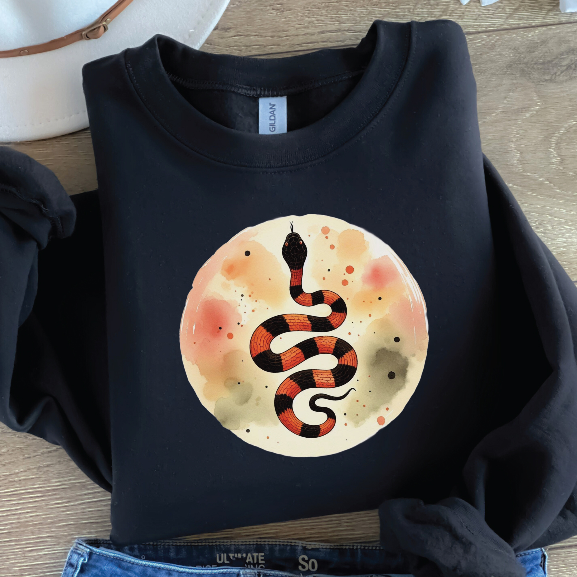 Snake Halloween PNG Clip Art, Spooky Snake Png Sublimation Design ...