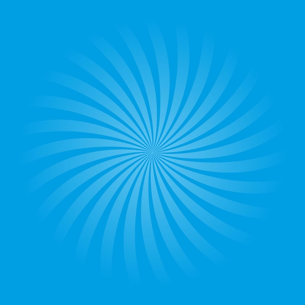 Vibrant Blue Radial Burst Pattern with Hypnotic Spiral Design | Jiffy ...