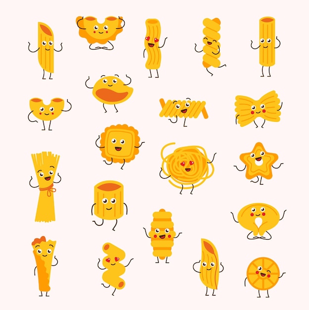 Cheerful Collection of Whimsical Yellow Cartoon Characters | Jiffy Designs