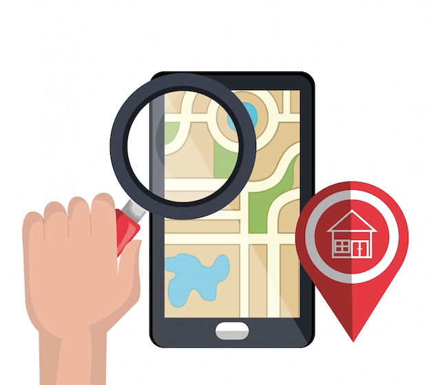 Navigating the Digital Landscape: A Smartphone Map Adventure | Jiffy ...