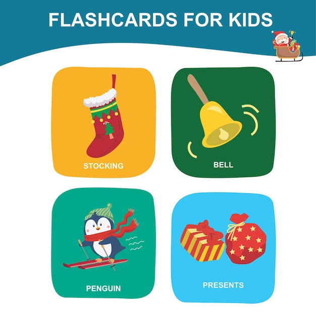 Vibrant Collection of Playful Flashcard Icons for Children | Jiffy Designs