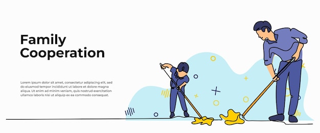 Collaborative Family Teamwork: Cleaning and Cooperation | Jiffy Designs