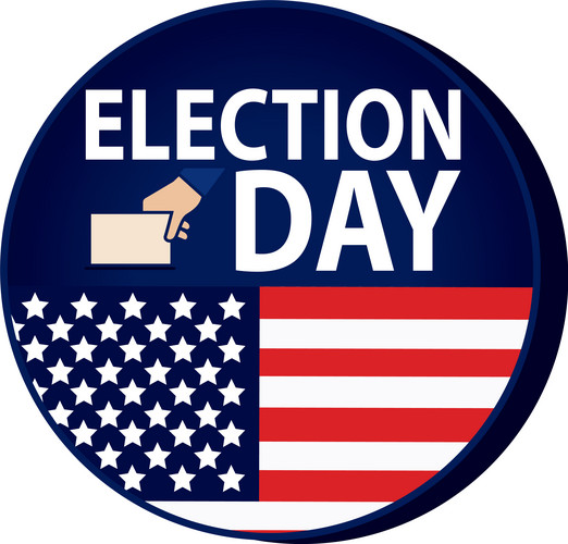 Election Day In United States. Presidental Election. 2020 - Vector ...