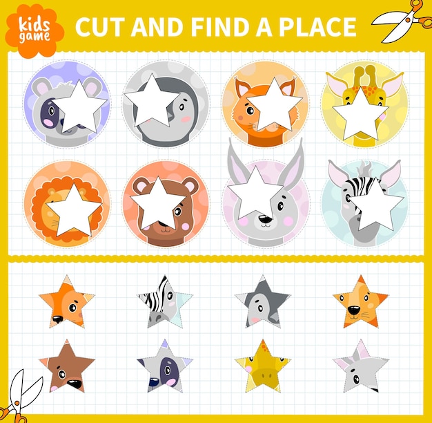 Adorable Animal-Themed Cut-Out Shapes for Kids' Crafts | Jiffy Designs