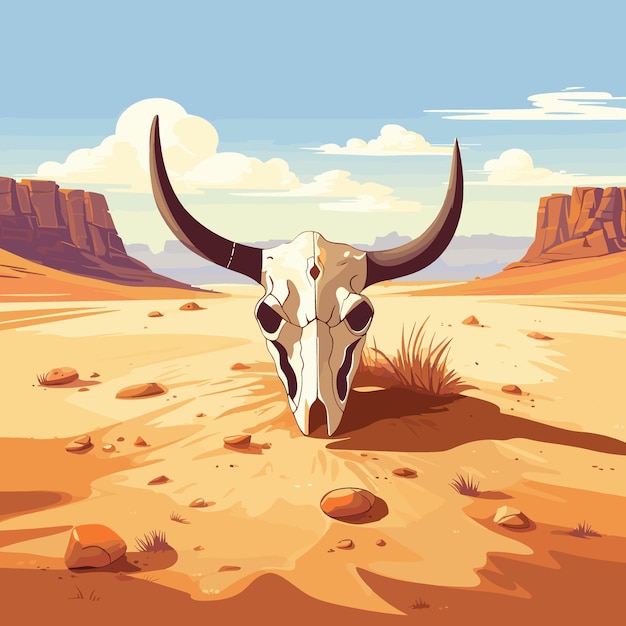 Striking Desert Skull Sculpture Stands Tall in Rugged Landscape | Jiffy ...