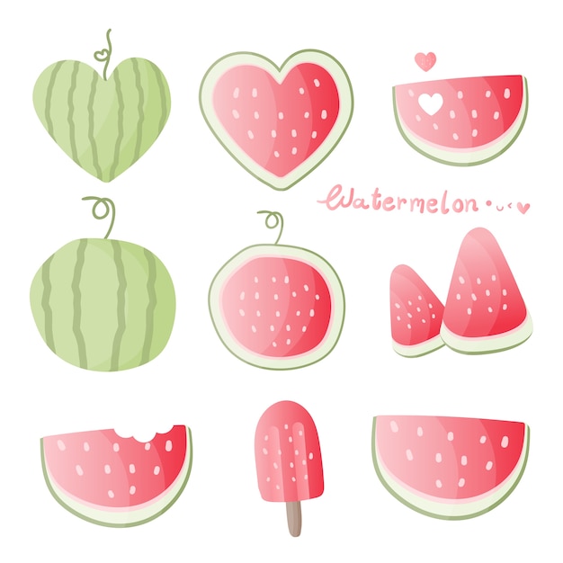 Delightful Watermelon-Inspired Collection with Vibrant Shapes and ...