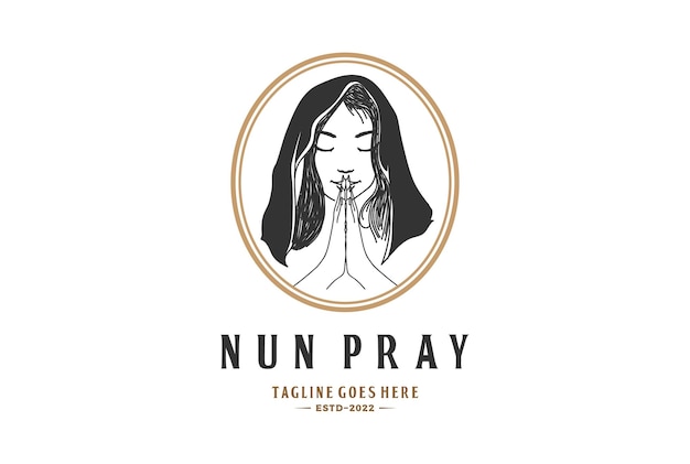 Serene Nun in Prayer: A Powerful Emblem of Faith and Devotion | Jiffy ...