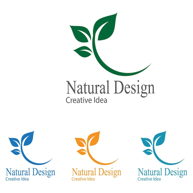 Vibrant Leaf Emblem with Elegant Typography | Jiffy Designs