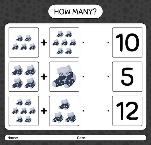 Counting Adorable Paw Print Clusters in this Math Worksheet | Jiffy Designs