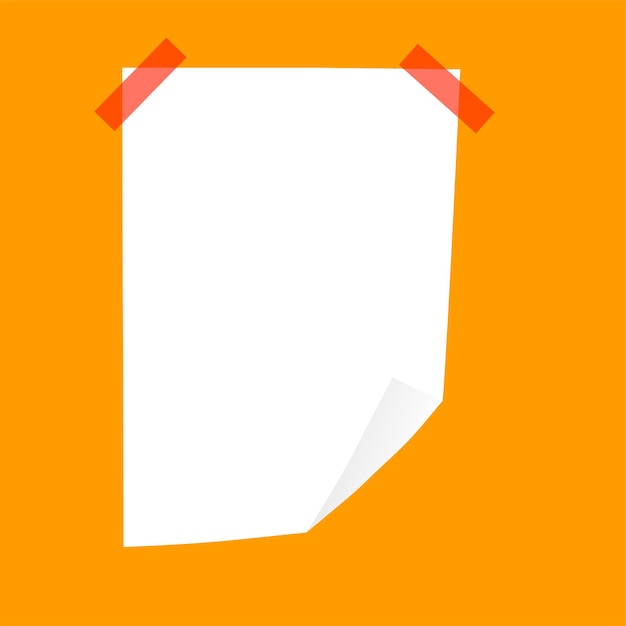 Vibrant Orange Background with Minimalist Paper Tear | Jiffy Designs