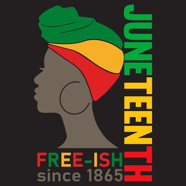 Vibrant Rasta-Inspired Silhouette Portrait with Typographic Flair ...