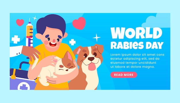 Adorable Boy Celebrates World Rabies Day with Beloved Pets | Jiffy Designs
