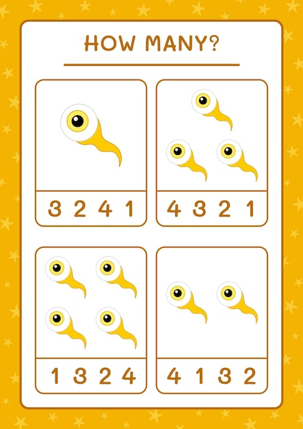 Counting Cartoon Eyeballs in a Fun Visual Puzzle | Jiffy Designs