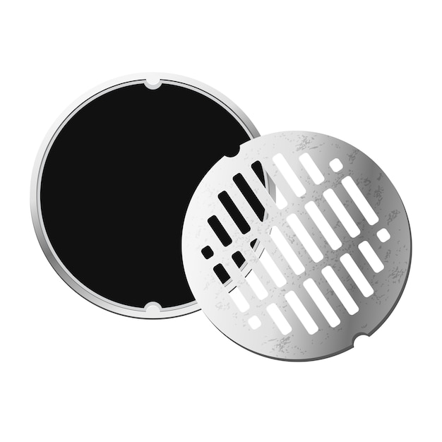 Sleek Monochrome Circular Grate Design | Jiffy Designs