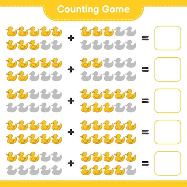 Playful Ducklings: A Fun Counting Adventure | Jiffy Designs