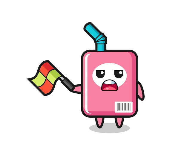 Adorable Juice Box Character with Surprised Expression | Jiffy Designs