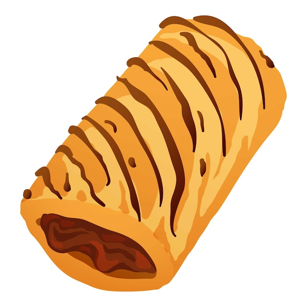 Delectable Tiger Stripe Pastry Roll | Jiffy Designs