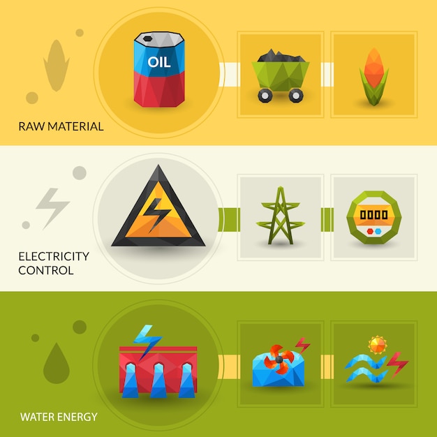 Diverse Collection of Energy and Natural Resource Icons | Jiffy Designs