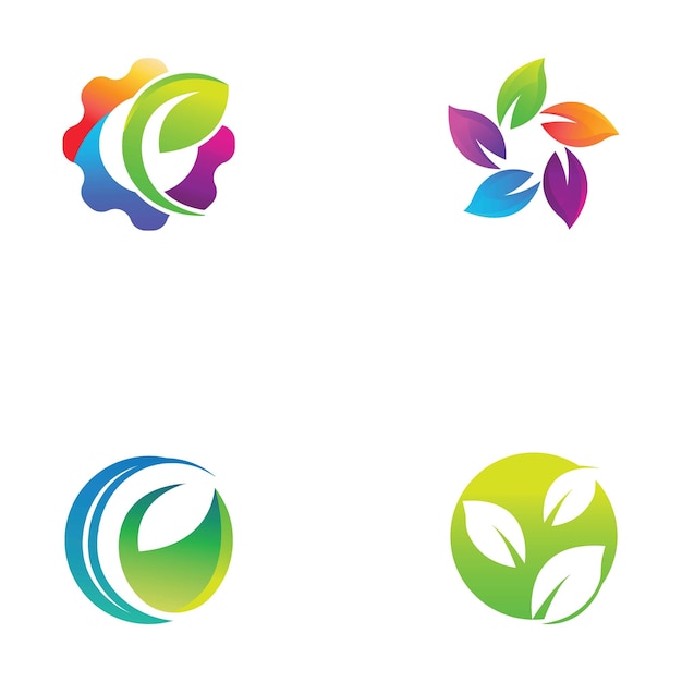 Vibrant Leaf and Nature-Inspired Graphic Symbols Collection | Jiffy Designs