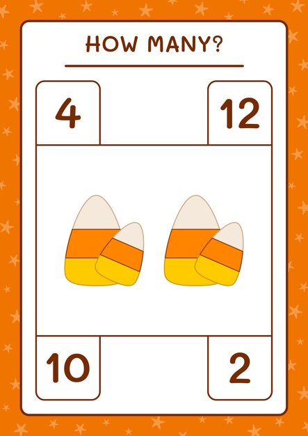 Counting Candy Corn: A Fun Visual Math Puzzle | Jiffy Designs
