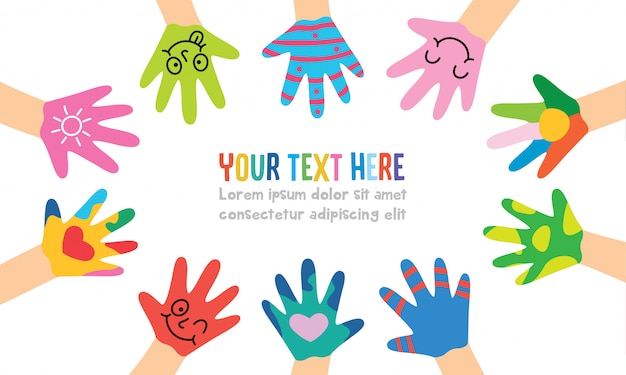 Vibrant Handprints Celebrating Unity and Diversity | Jiffy Designs