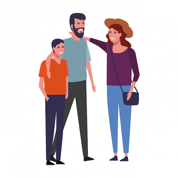 Vibrant Family Portrait with Warm Smiles | Jiffy Designs