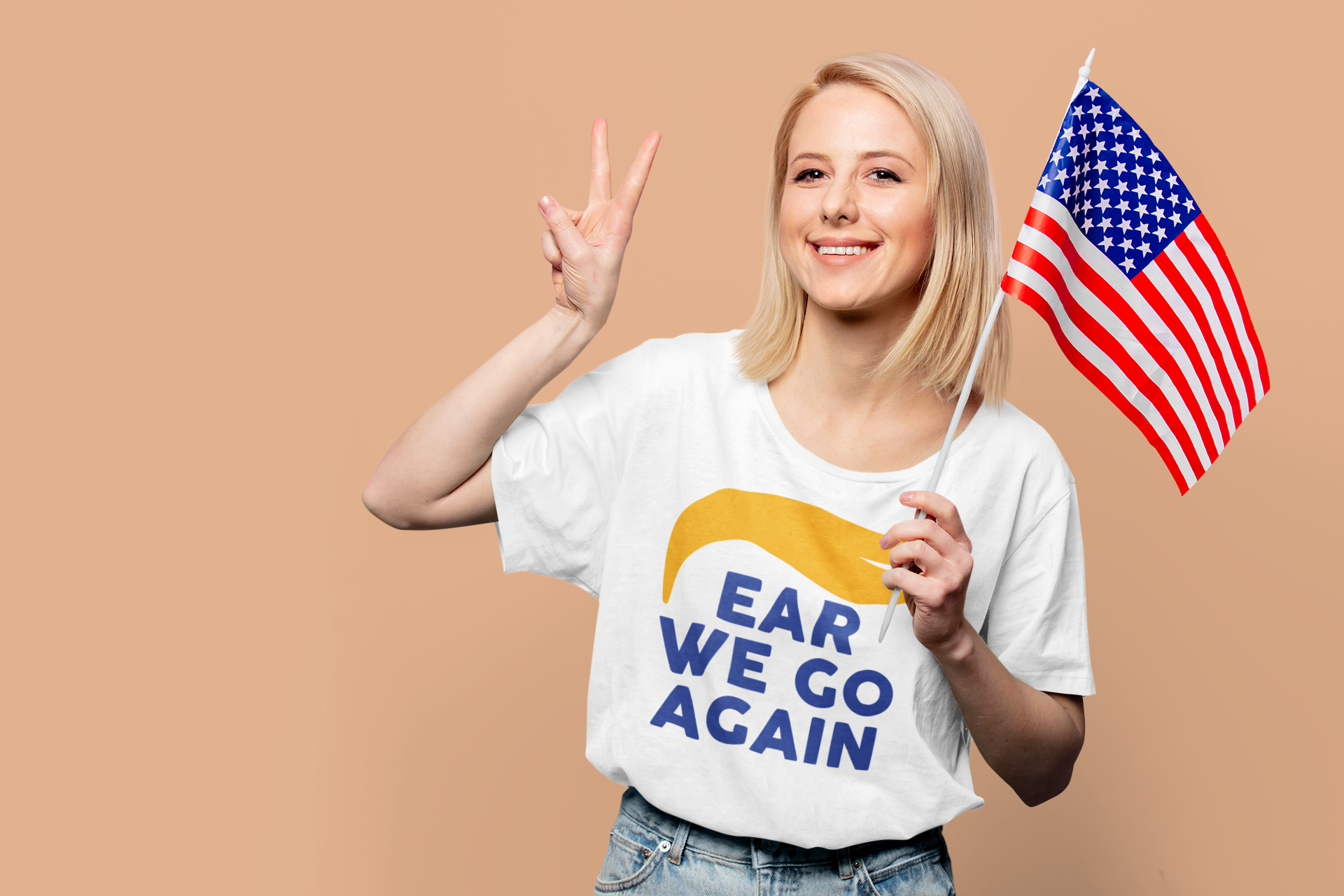 Ear We Go Again SVG, Presidential Election 2024 SVG, Election Day SVG ...