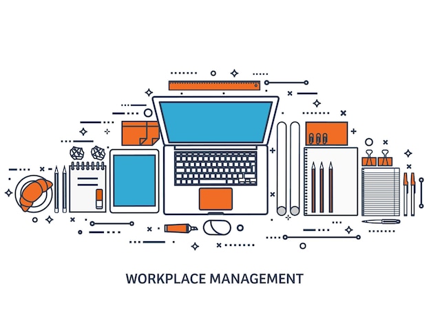 Streamlined Workspace: Organizing Tools for Efficient Management ...