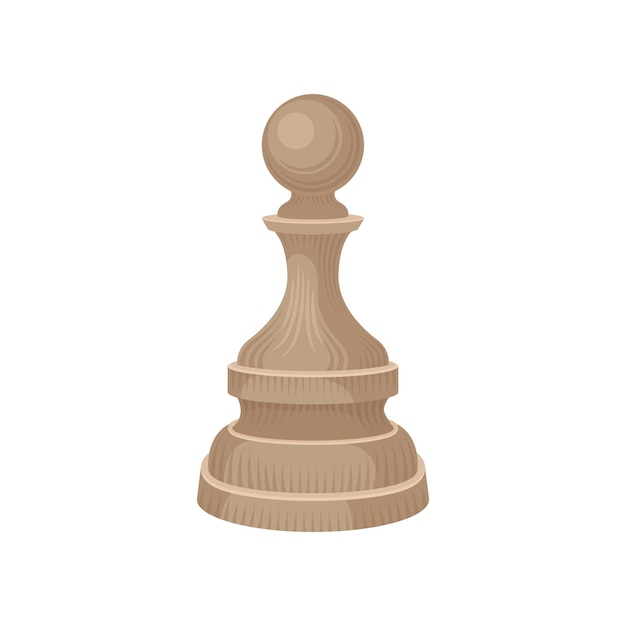 Elegant Wooden Chess Piece: A Timeless Pawn Design | Jiffy Designs