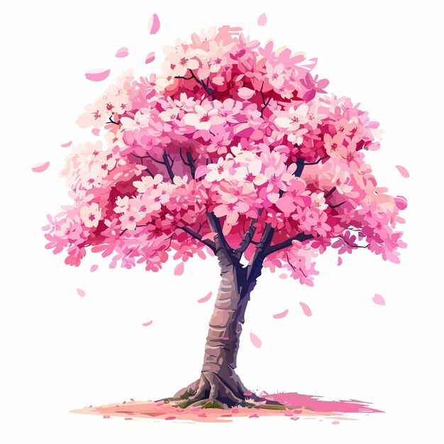 Vibrant Pink Sakura Tree in Bloom | Jiffy Designs