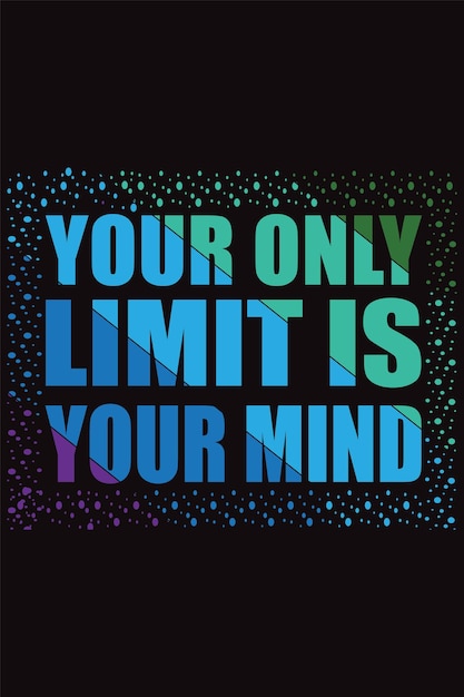 Vibrant Dots Inspire Limitless Thinking Motivational Message | Jiffy ...