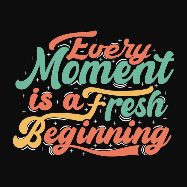 Vibrant Typographic Artwork Celebrating New Beginnings | Jiffy Designs